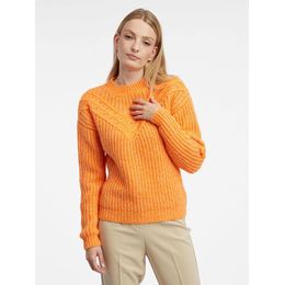 ORSAY Pullover in Orange - 50% | Gr&ouml;&szlig;e L | Damen-pullover-cardigans
