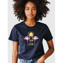 WOOOP Shirt in Dunkelblau - 62% | Gr&ouml;&szlig;e S | Damen-tops