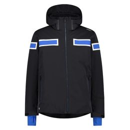 CMP Ski-/ Snowboardjacke in Schwarz/ Blau - 59% | Größe 54 | Herren-outdoorjacken
