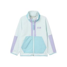 Helly Hansen Fleecejacke "Marka"" in Hellblau/ Lila - 46% | Größe 98 | Kids-fleecejacken-fleecepullover