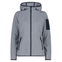 CMP Fleecejacke in Grau - 64% | Größe 40 | Damenjacken