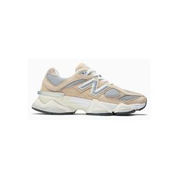 New Balance Leder-Sneakers "9060" in Beige/ Grau - 22% | Größe 37,5 | Damen-sneakers
