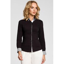made of emotion Hemd in Schwarz - 83% | Größe S | Damen-blusen