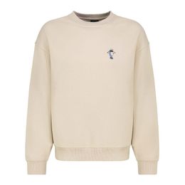 Sublevel Sweatshirt in Sand - 55% | Größe L | Herren-plussize