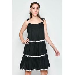 H.H.G. Kleid in Schwarz/ Wei&szlig; - 59% | Gr&ouml;&szlig;e M | Damen-kleider
