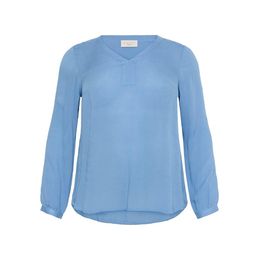 Kaffe curve Bluse in Blau - 59% | Gr&ouml;&szlig;e 52 | Damen-blusen