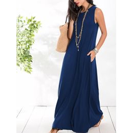 Milan Kiss Kleid in Dunkelblau - 60% | Größe M | Damen-kleider