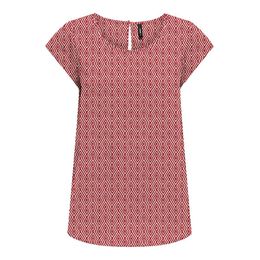 Only Shirt "Nova" in Rot - 47% | Größe 38 | Damen-tops