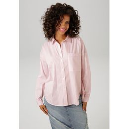 Aniston Hemd in Rosa - 71% | Gr&ouml;&szlig;e 40 | Damen-blusen
