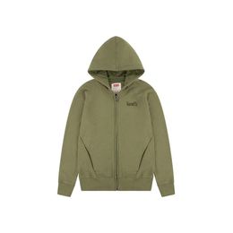 Levi's Kids Sweatjacke in Khaki - 61% | Größe 110 | Kinder-sweatshirts-jacken