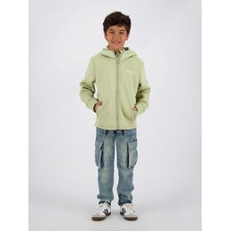 Vingino Fleecejacke "Thers" in Salbei - 61% | Gr&ouml;&szlig;e 128 | Kids-fleecejacken-fleecepullover
