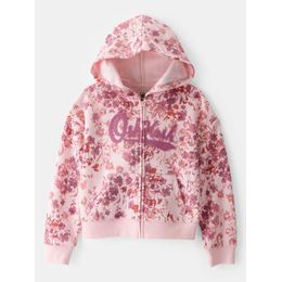 Oshkosh Sweatjacke in Rosa - 41% | Größe 116/122 | Kinder-sweatshirts-jacken