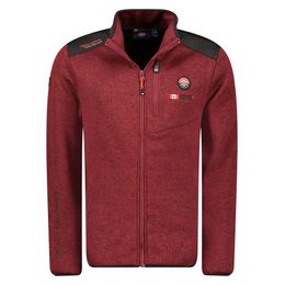 Canadian Peak Fleecejacke in Rot - 70% | Größe S | Herren-pullover-sport