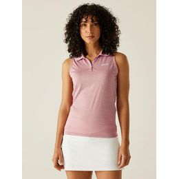 Regatta Funktionspolotop "Tima II" in Rosa - 75% | Gr&ouml;&szlig;e 40 | Damen-outdoor-tops-shirts