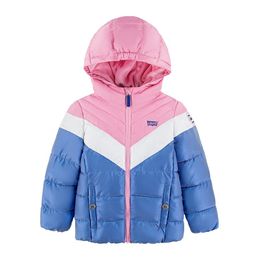Levi's Kids Daunenjacke in Rosa/ Blau - 63% | Gr&ouml;&szlig;e 128 | Kinderjacken