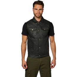Rokker Rokkertech Club Black, Jeans-Weste