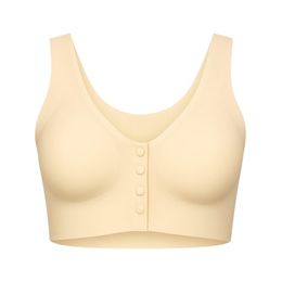 Fashionshowcase Sports Bra 'FrontEase' female Beige size XL
