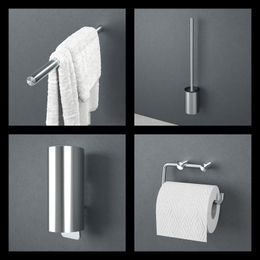 Viverso x steel Badaccessoire-Set 4 in 1, VX3012BS+VX2100BS+VX1101BS+VX4300BS,