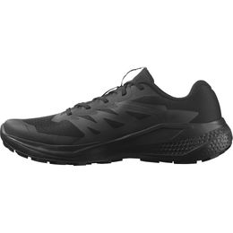 Laufschuh Salomon "ALPHAGLIDE", Herren, Gr. 44,5, schwarz (schwarz, asphalt, schwarz), Synthetik, Textil, Schuhe Laufschuh