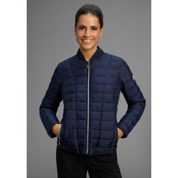 Steppjacke Kangaroos, Damen, Gr. 34, blau (marine), Obermaterial: 100% Polyester. Futter: 100% Polyester. Wattierung: 100% Polyester, kontrastfarbene Details, unifarben, figurbetont hüftlang, Jacken, figurbetonter Schnitt, hüftlange Passform