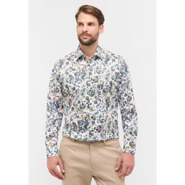 Langarmhemd Eterna "COMFORT FIT", Herren, Gr. 40, Normalgrößen, gelb (senfgelb), Twill, 100% Baumwolle, normal, Manschette, Hemden, NON IRON (bügelfrei)