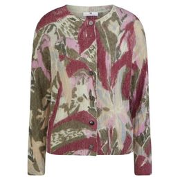 Peter Hahn - Strickjacke, mehrfarbig, Gr. 38 / S - Alpaka