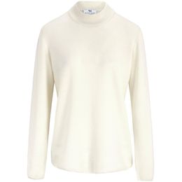 Peter Hahn - Pullover aus 100% Schurwolle Pure Tasmanian Wool, weiss, Gr. 42 / M - Schurwolle