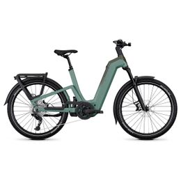 Kalkhoff Entice 7+ Move Performance Line CX 600Wh - M - E-Bike Trekking - mineralgreen matt, huntsmengreen matt