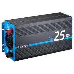 ECTIVE CSI 25 PRO 2500W/12V Sinus-Wechselrichter mit Netzvorrangschaltung und Ladeger&auml;t