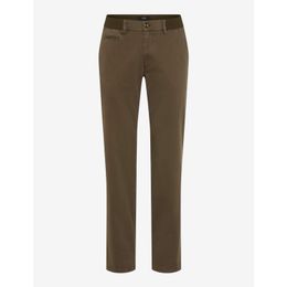Eurex By Brax Herren Flatfronthose Style TORGE OLIVE Grün Oliv, grün - oliv, Gr. 24