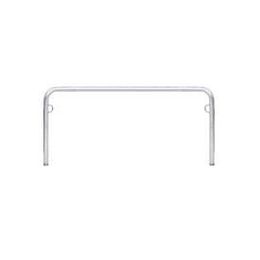 Anlehnbügel WSM, 2-seitig, B 1500 x T 48 x H 800 mm, Stahl verzinkt, zum Einbetonieren