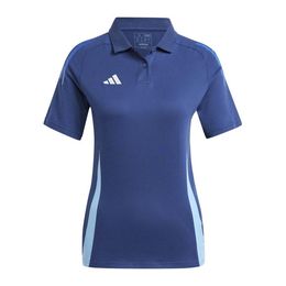 Adidas Tiro 24 Competition Poloshirt Damen Blau, Größe 2XS (26-28), Damen, Bekleidung - 11teamsports