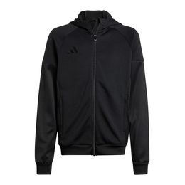 Adidas Tiro 25 Travel Kapuzenjacke Kids Schwarz, Größe 152, Kinder, Kinder - 11teamsports