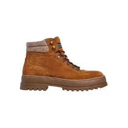 Pepe Jeans Footwear Leder-Boots "Lincoln" in Hellbraun - 52% | Größe 44 | Herrenstiefel