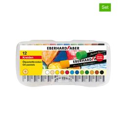 Eberhard Faber 2er-Set: Ölpastellkreide in Bunt - 2x 12 Stück - 16% | Kinder-kreativspielzeug