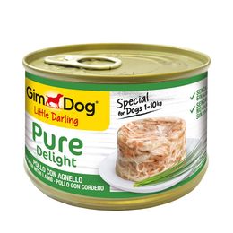 GimDog Little Darling Pure Delight Hühnchen mit Lamm 6x150g
