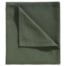 Tischdecke DDDDD "Kit", grün (tannengrün), B:140cm L:240cm, Baumwolle, Tischdecken, 140x240 cm, Baumwolle