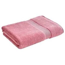Duschtücher Christy "SUPREME", rosa (blush), B:75cm L:137cm, Walkfrottier, Obermaterial: 100% Baumwolle, Handtücher, Premium-Duschtücher in Luxusqualität, 650g/m2, 75x137cm, 2er Set