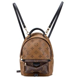 Louis Vuitton Rucks&auml;cke - Monogram Reverse Mini Palm Springs - Gr. unisize - in Braun - f&uuml;r Damen