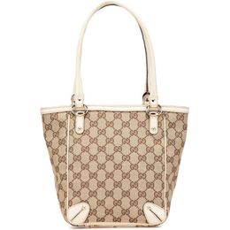 Gucci Crossbody Bags - GG Canvas Handbag - Gr. unisize - in Braun - f&uuml;r Damen