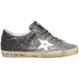 Golden Goose Deluxe Brand Golden Goose Low-Top Sneaker - Sneakers 'Super-Star Classic' - Gr. 38 (EU) - in Grau - f&uuml;r Damen