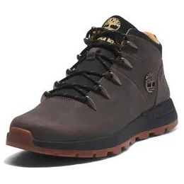 Schnürboots Timberland "SPRINT TREKKERMID LACE UP SNEAKER", Gr. 44, grau (castlerock), Leder, Synthetik, Schuhe, Winterschuhe, Sneakerboots, Winterboots, Topseller