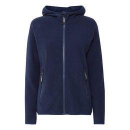 oxmo Fleecejacke 'FINJA' Damen Gr&ouml;&szlig;e L dunkelblau