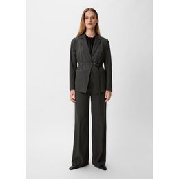 comma, COMMA Blazer Damen Gr&ouml;&szlig;e 44 dunkelgrau