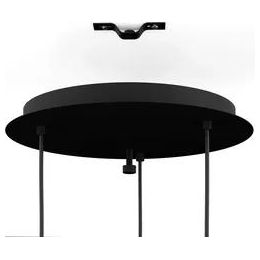 Eglo Hängeleuchte "AGUILARES", schwarz, Ø 43 H: 110cm, 1 Stk., Leuchten, Hängeleuchte in schwarz aus Stahl - exkl. E27 - 40W