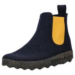 Stiefelette Asportuguesas "Asportuguesas Stiefelette Filz", Damen, Gr. 39, blau (navy), Filz, casual, Schuhe