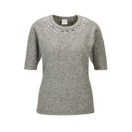 Madeleine Mode Madeleine Sweater female Grey size 48
