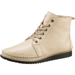 Andrea Conti Damen Schnürstiefelette beige Größe 41