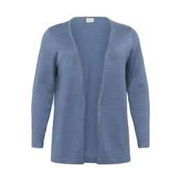 Kaffe CURVE Strickjacke 'Farsia' Damen Größe XXXL/4XL blau