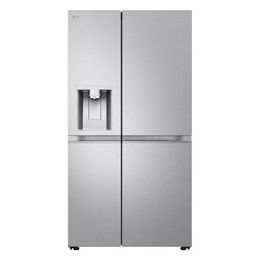 LG SidebySide K&uuml;hlschrank (B, 623L, 179 cm hoch) mit Eis, Crushed Ice und Wasserspender & internem Wassertank GSLE91MBAB